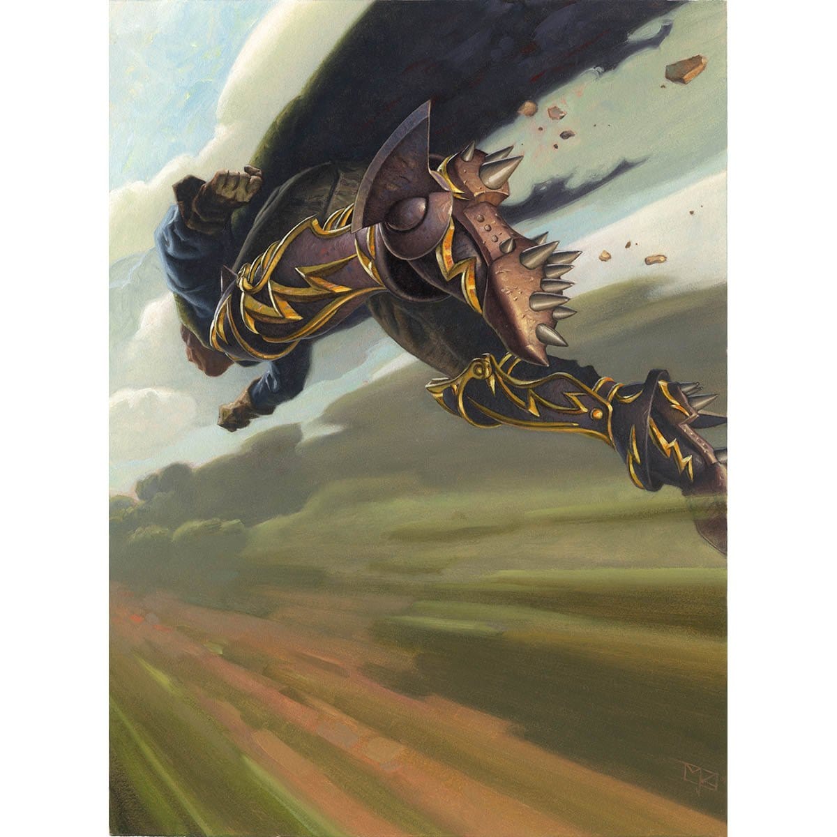 Mark Zug Tagged "Equipment" - Original Magic Art