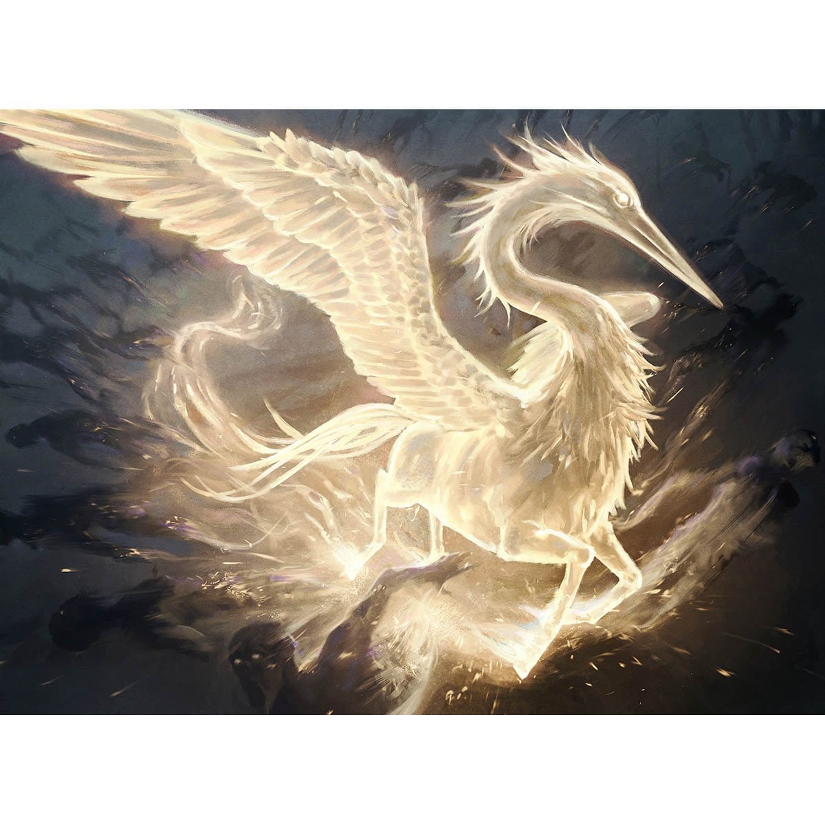 Soul-Guide Gryff Print - Original Magic Art