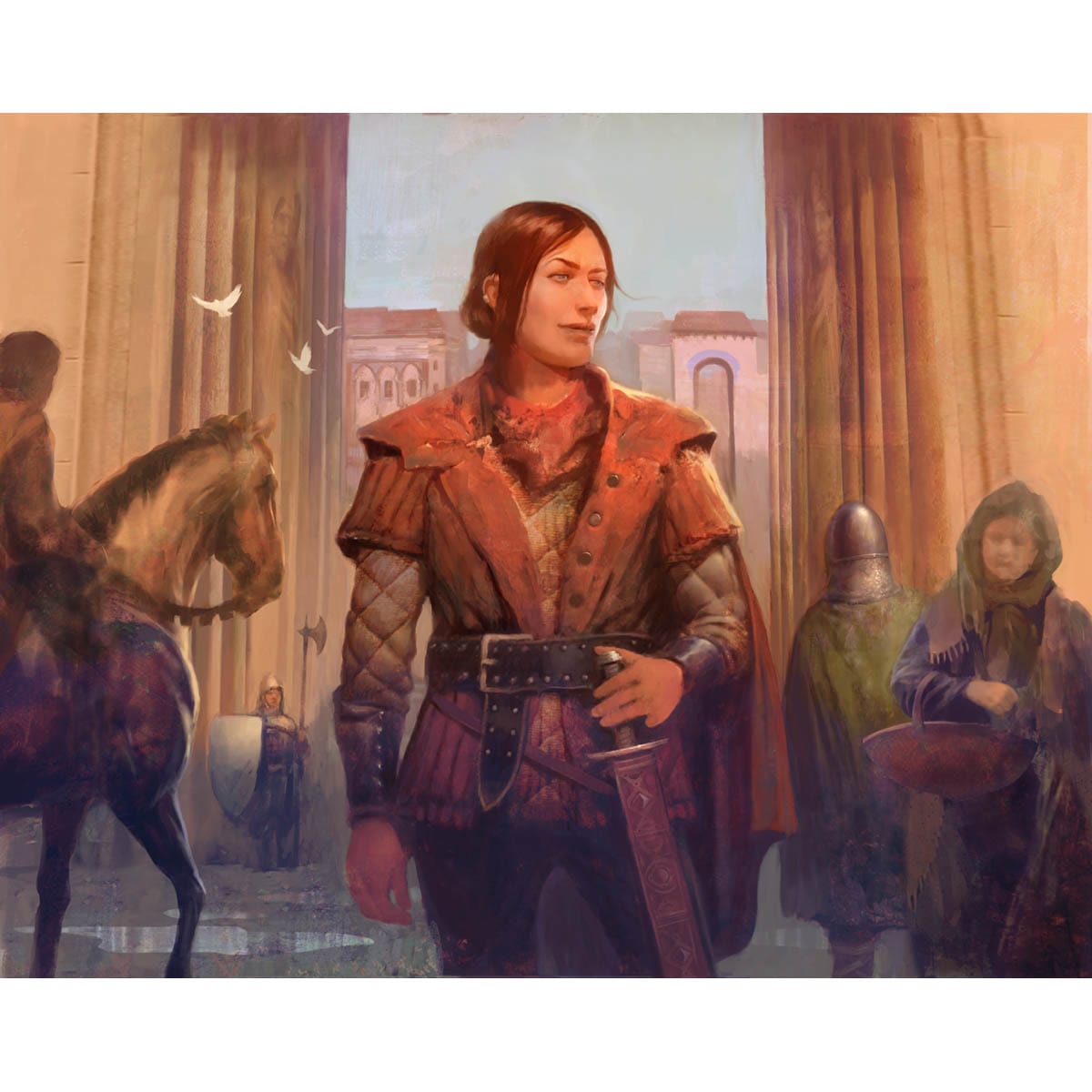 Nine-Fingers Keene Print - Original Magic Art