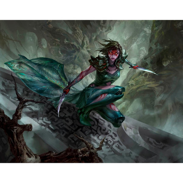 Livia Prima Tagged "Vampire Shade" - Original Magic Art