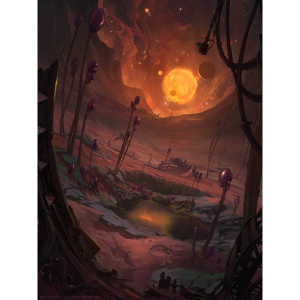 Blood Crypt Print - Original Magic Art