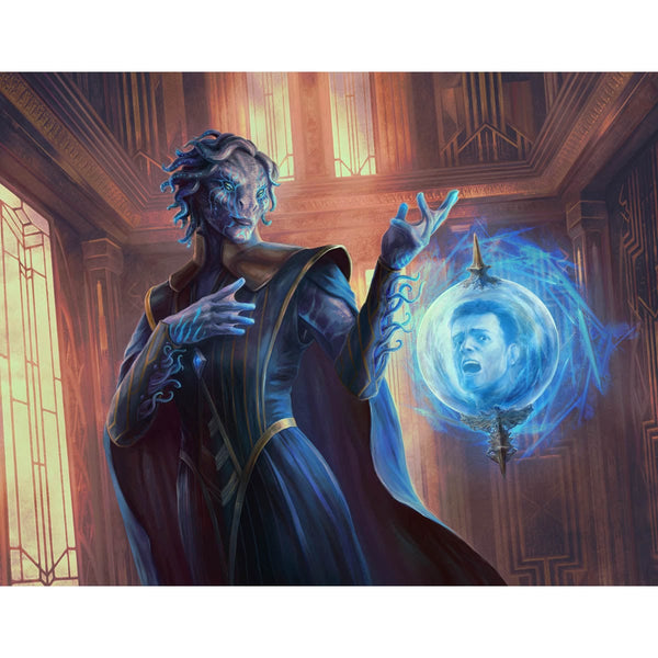 Original Magic Art Tagged "Cephalid Wizard"