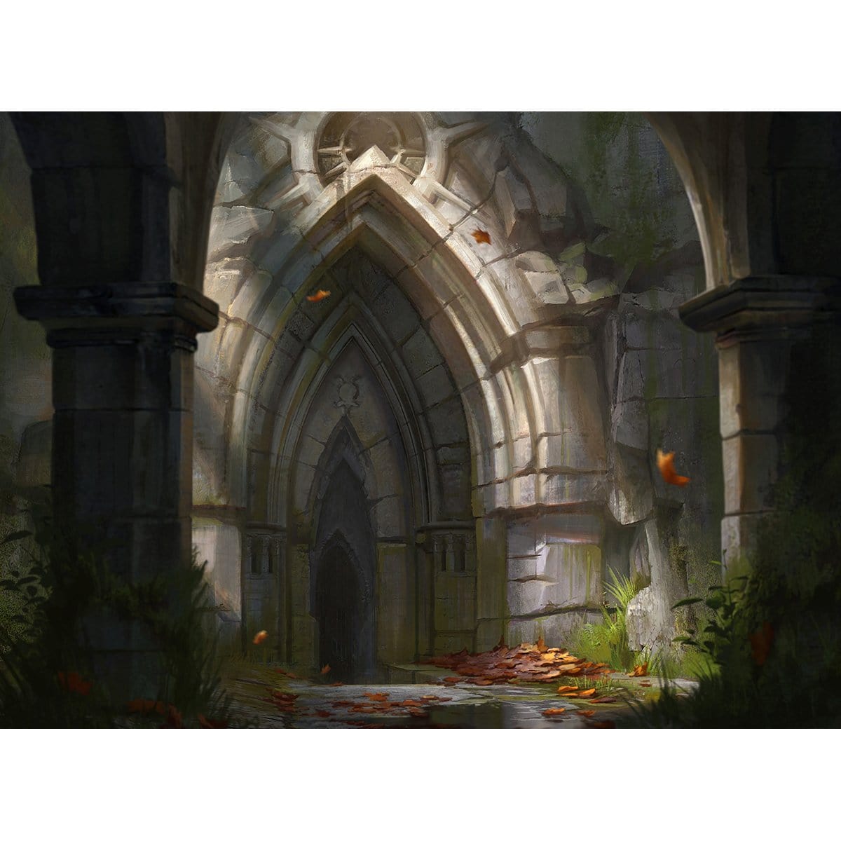 Cliff Childs Tagged "Gate" - Original Magic Art