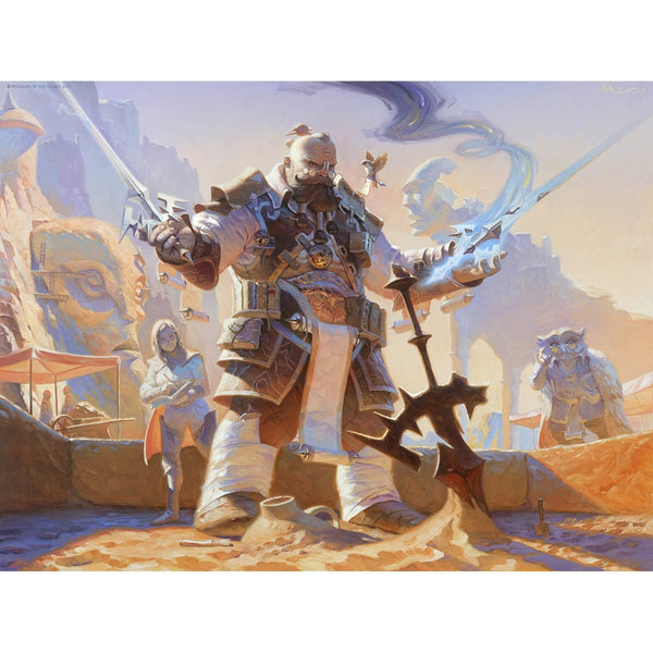 Commander 2021 Tagged "Vigilance" - Original Magic Art