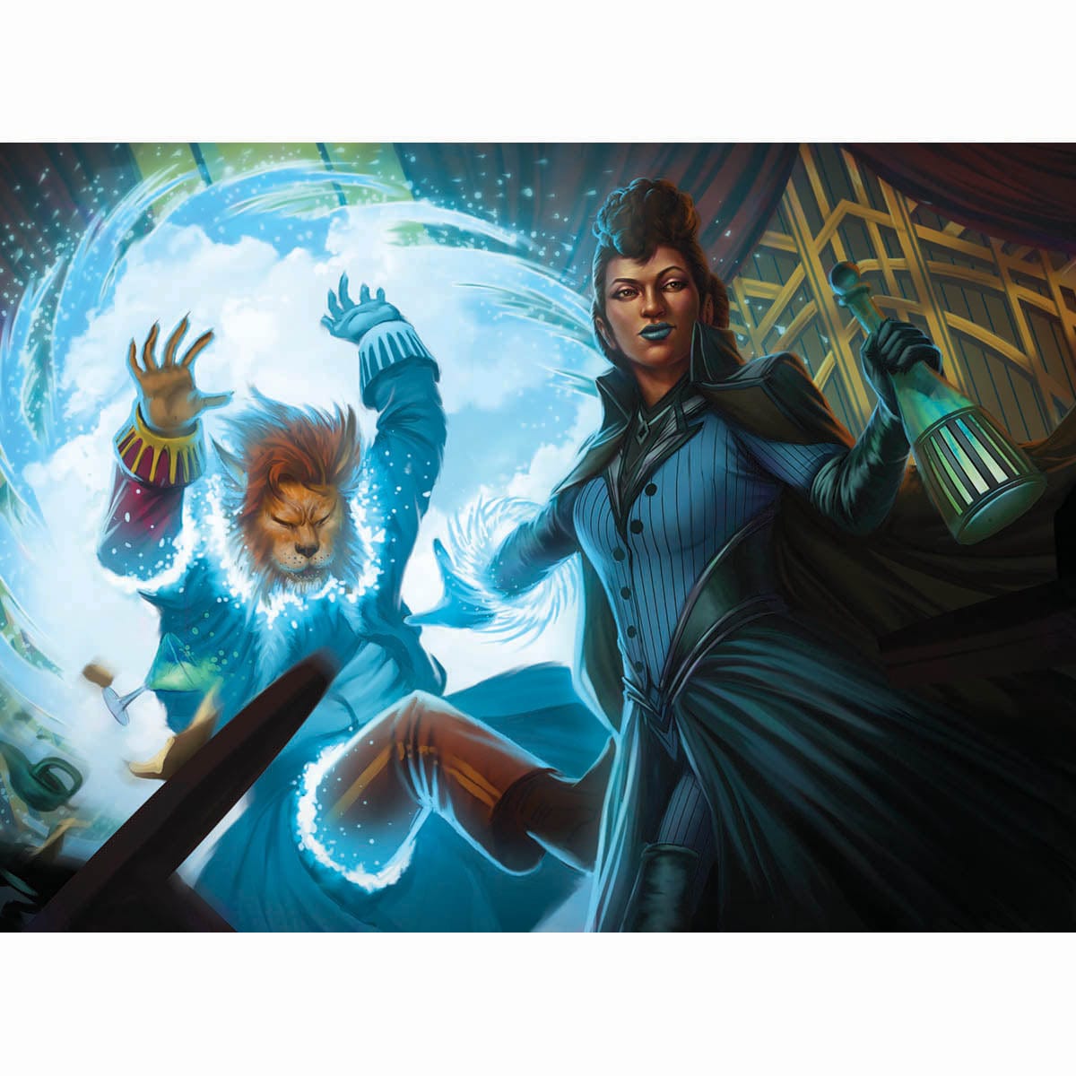 Tony Foti Tagged "Instant" - Original Magic Art