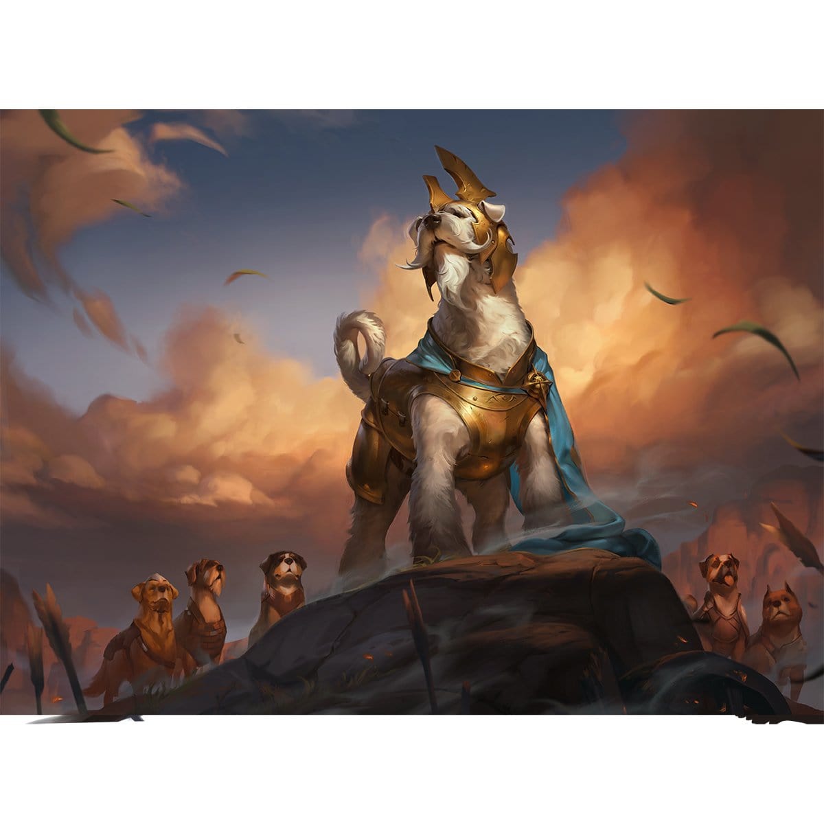 Pack Leader Print - Original Magic Art