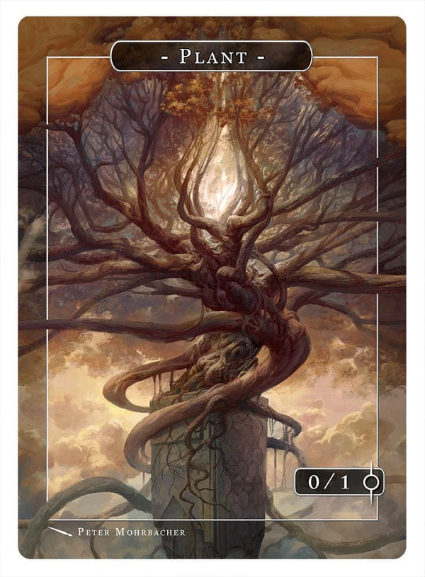 Plant Token (0/1) by Peter Mohrbacher - Original Magic Art
