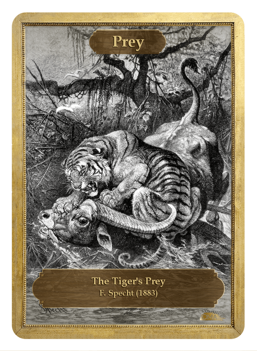 Patreon Tokens Tagged "Prey" - Original Magic Art