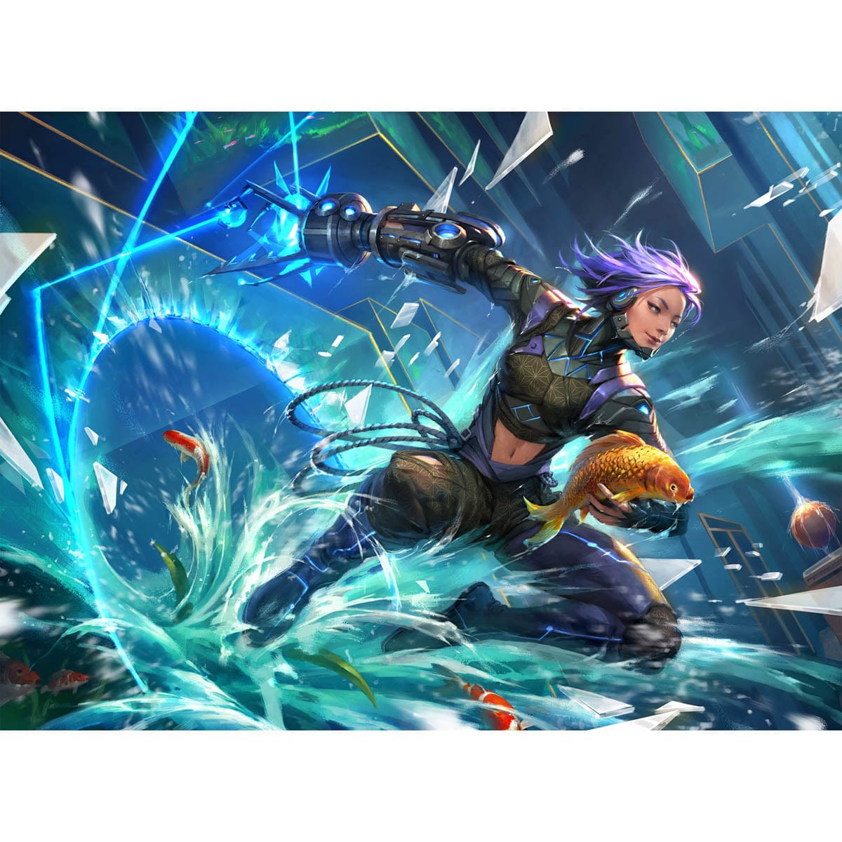 Prosperous Thief Print - Original Magic Art