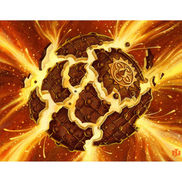 Pyrite Spellbomb Print - Original Magic Art