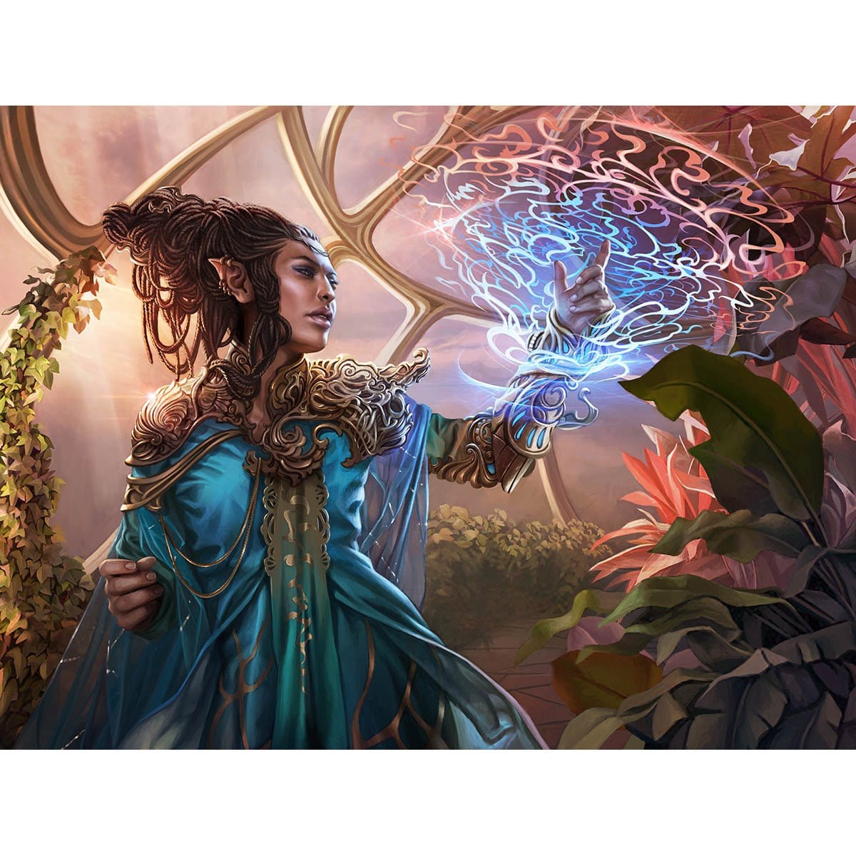 Magali Villeneuve Tagged "Kaladesh" - Original Magic Art