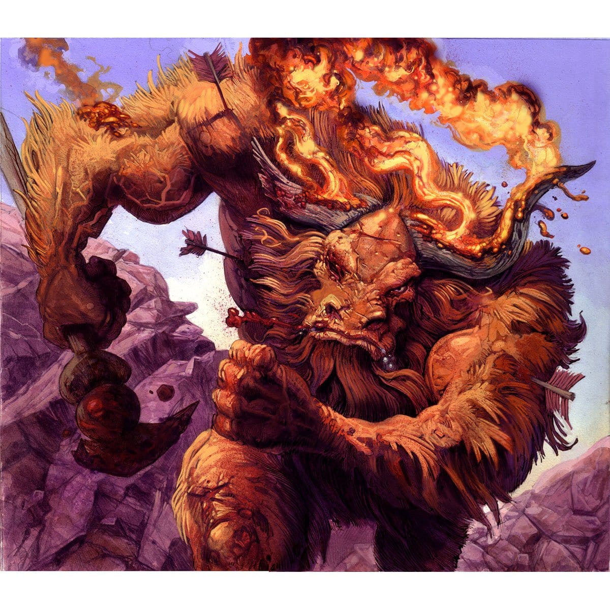 Minotaur Art New: Kaz The Minotaur – Dragonlance Nexus