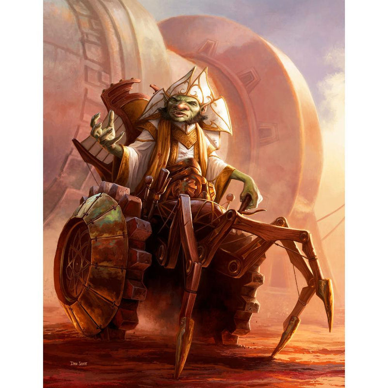 Daretti, Scrap Savant Print - Original Magic Art