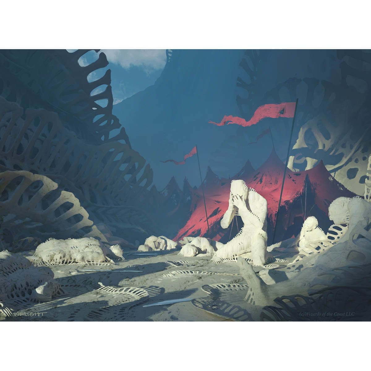 Consume the Meek Print - Original Magic Art