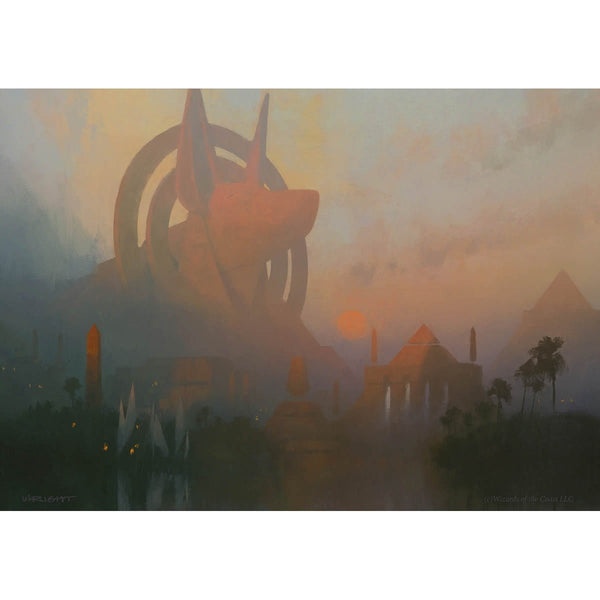 Hazoret's Monument Print - Original Magic Art