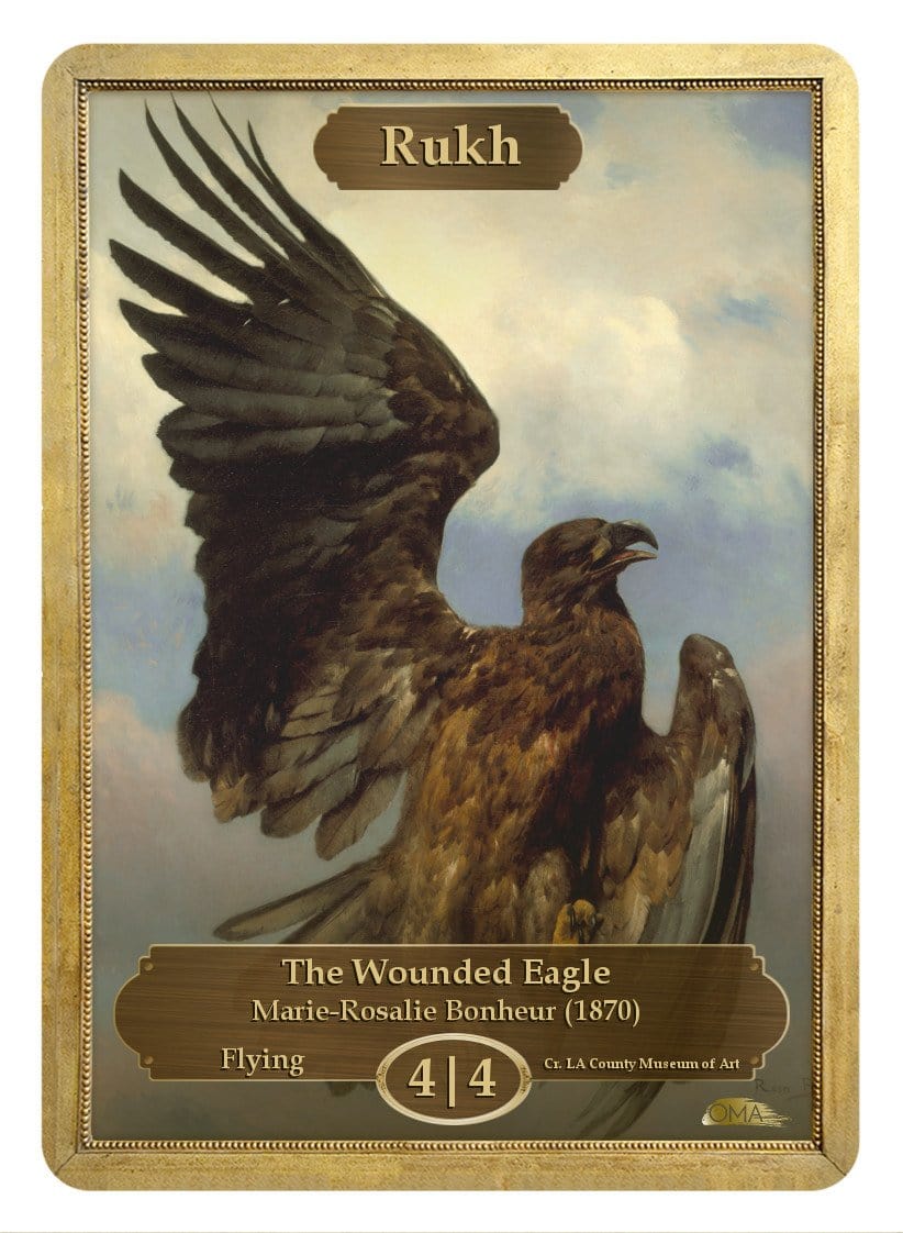 Rukh Token (4/4) by Marie-Rosalie Bonheur - Original Magic Art