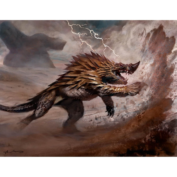 Sand Stangler Print - Original Magic Art