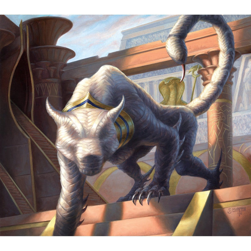 Heart-Piercer Manticore (Emblamed) Print - Original Magic Art