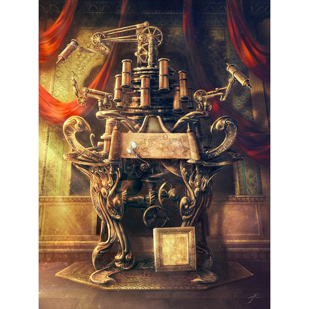 Scroll Rack Print - Original Magic Art