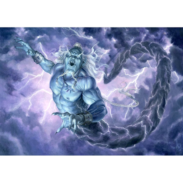 Serendib Efreet Print - Original Magic Art