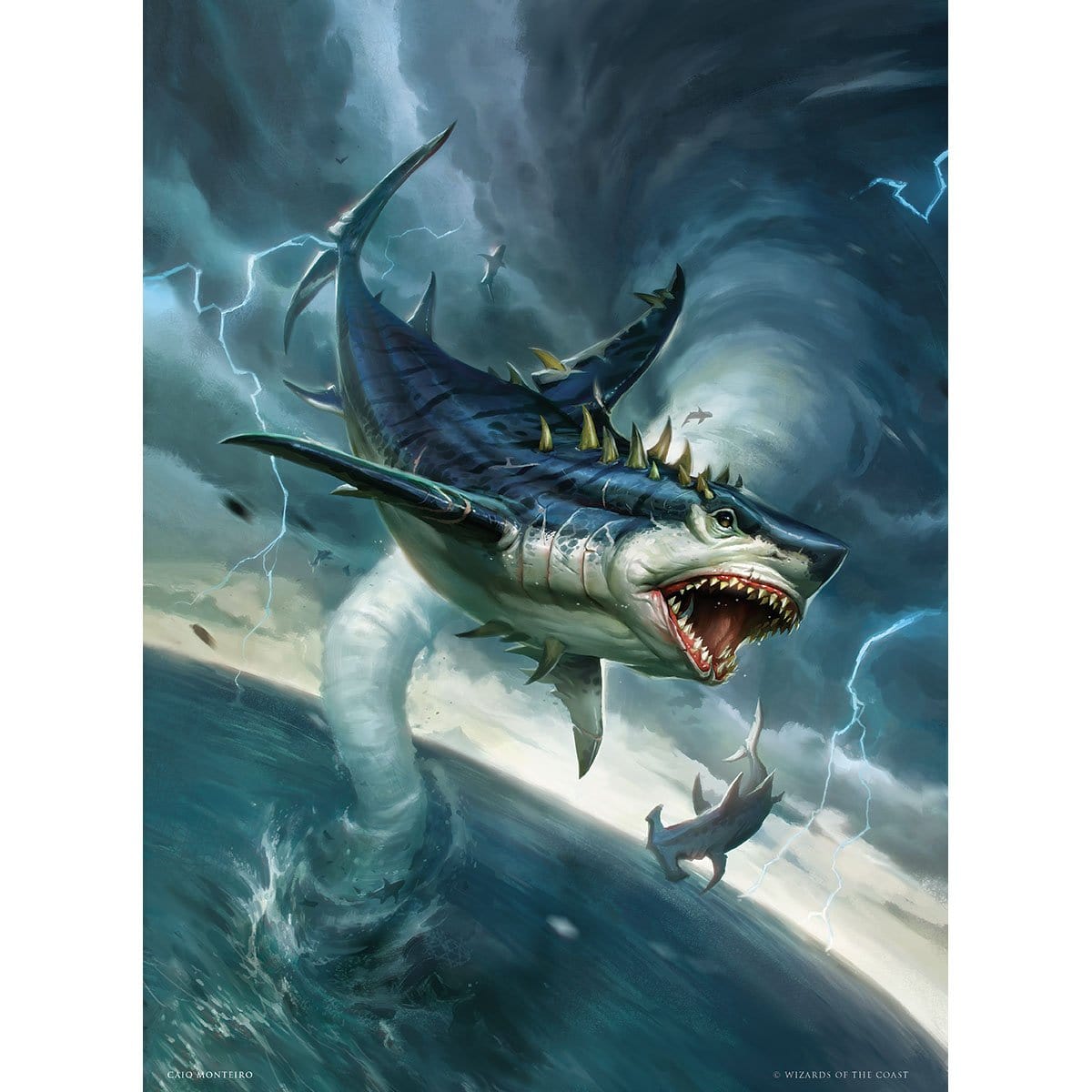 Monster Shark Art