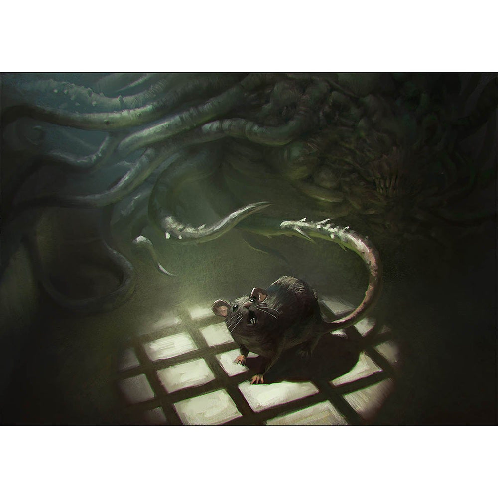 Jason Kang Tagged "Rat Horror" - Original Magic Art