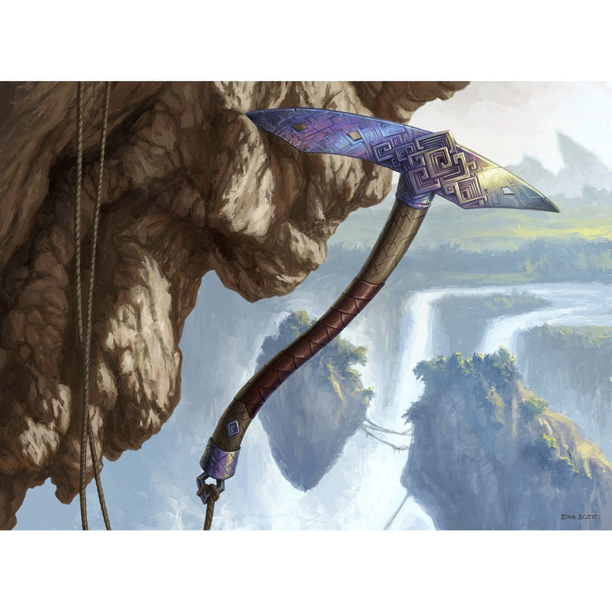 Skyclave Pick-Axe Print - Original Magic Art