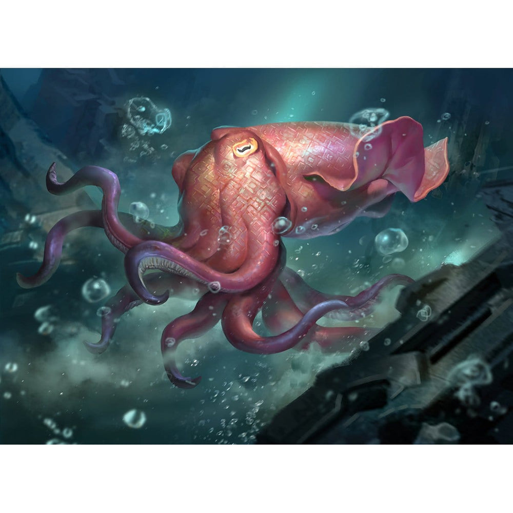 Livia Prima Tagged "Squid" - Original Magic Art