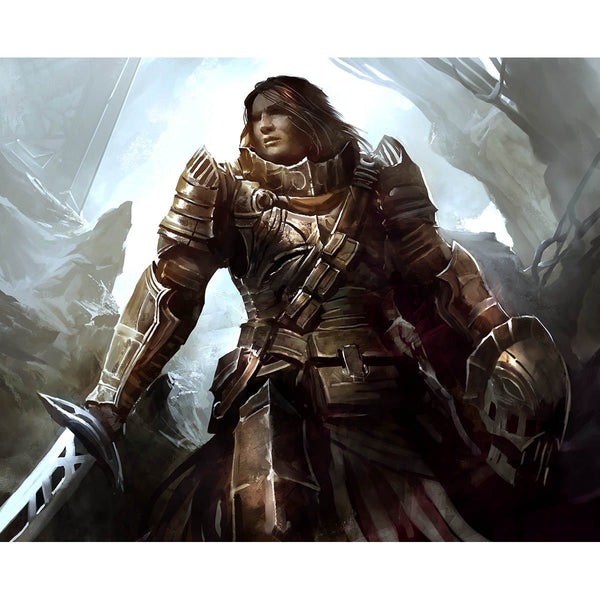 Soldier Ally Token Print - Original Magic Art