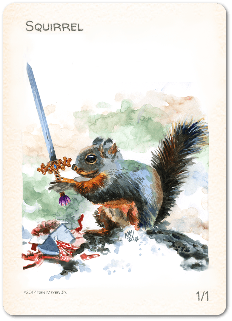 Best Selling Products Tagged "Squirrel" - Original Magic Art