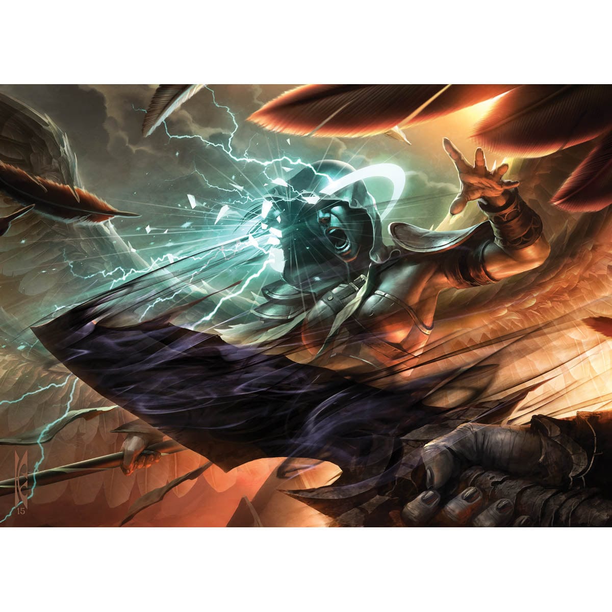 Doom Blade Print - Original Magic Art