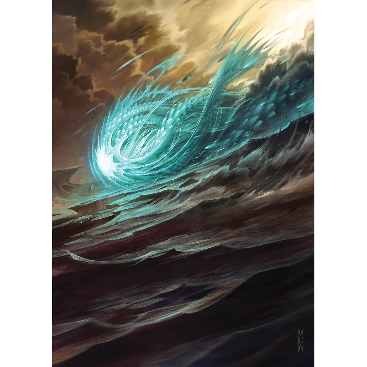 Manifest Token Print - Original Magic Art