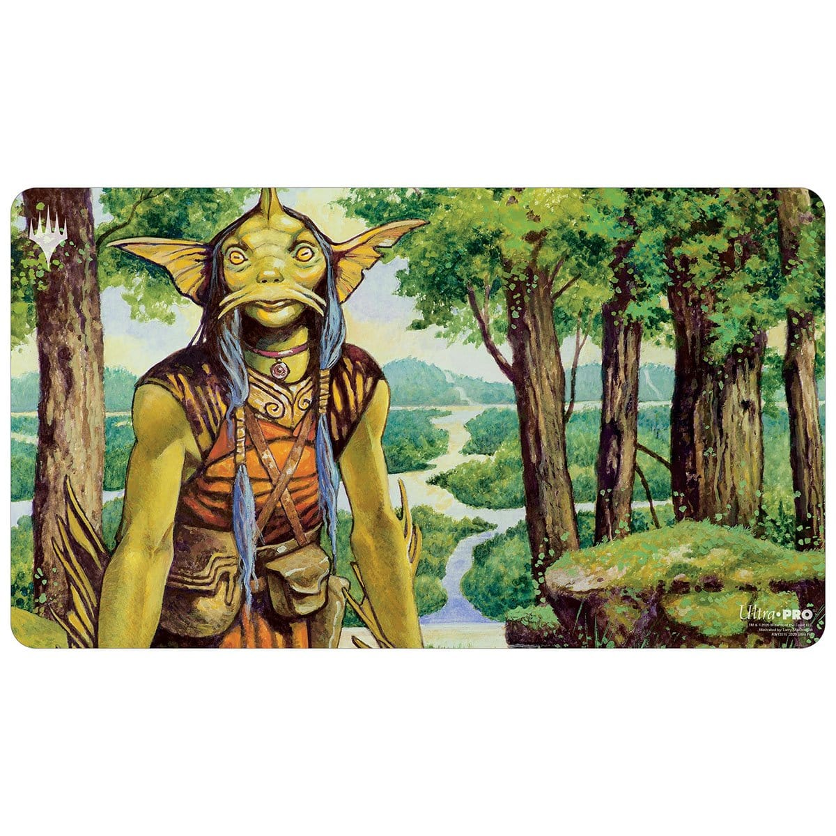 Sygg, River Guide Playmat - Original Magic Art