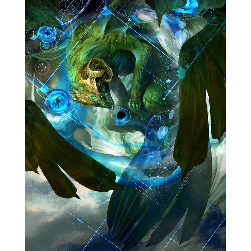 Tanazir Quandrix Print - Original Magic Art