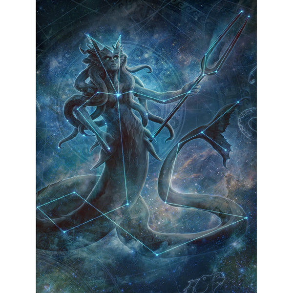 Thassa, God of the Sea Print - Original Magic Art