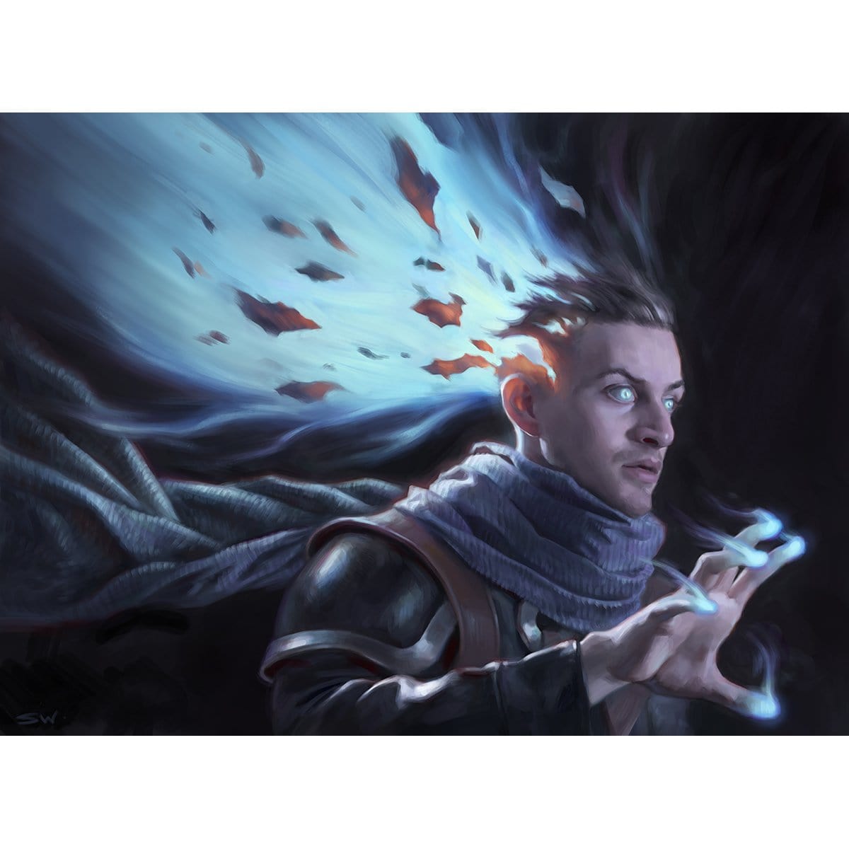 Thought Collapse Print - Original Magic Art