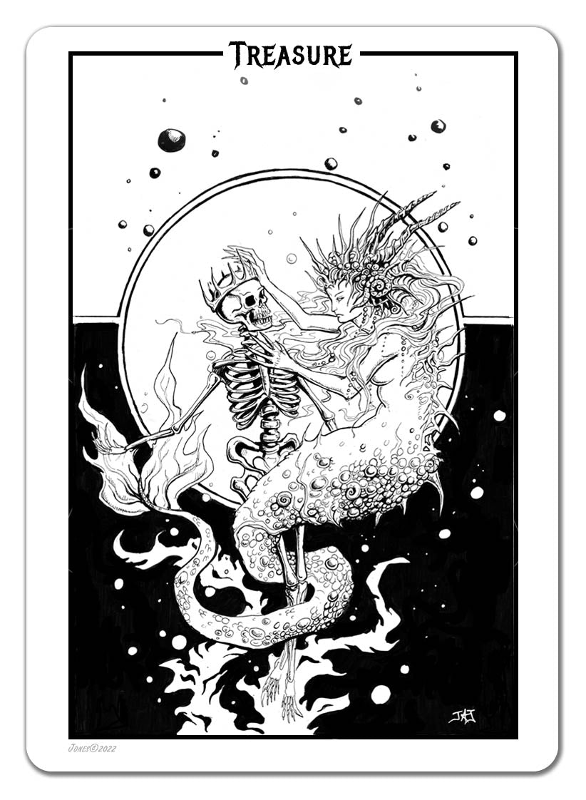 Treasure Token by Justine Jones - Original Magic Art