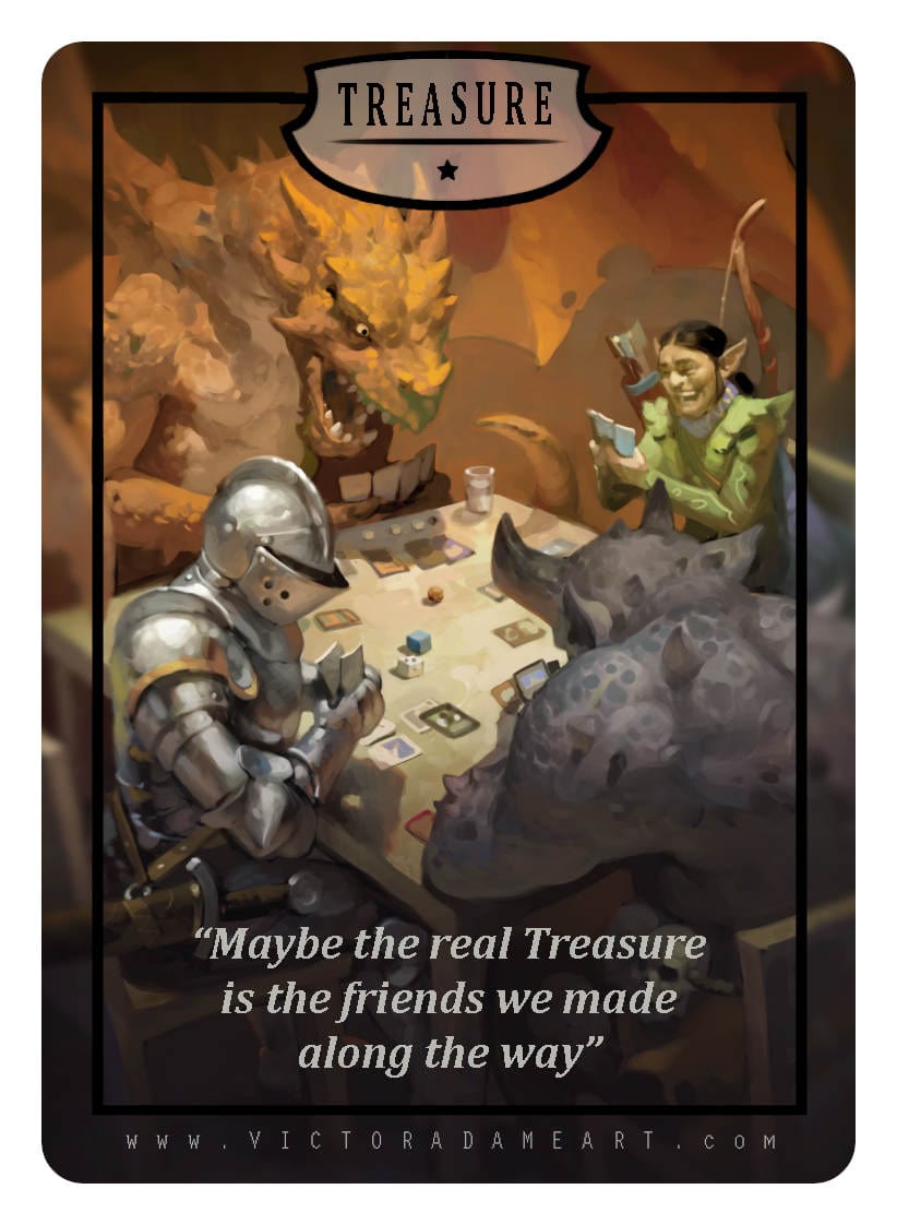 Treasure Token by Victor Adame Minguez - Original Magic Art