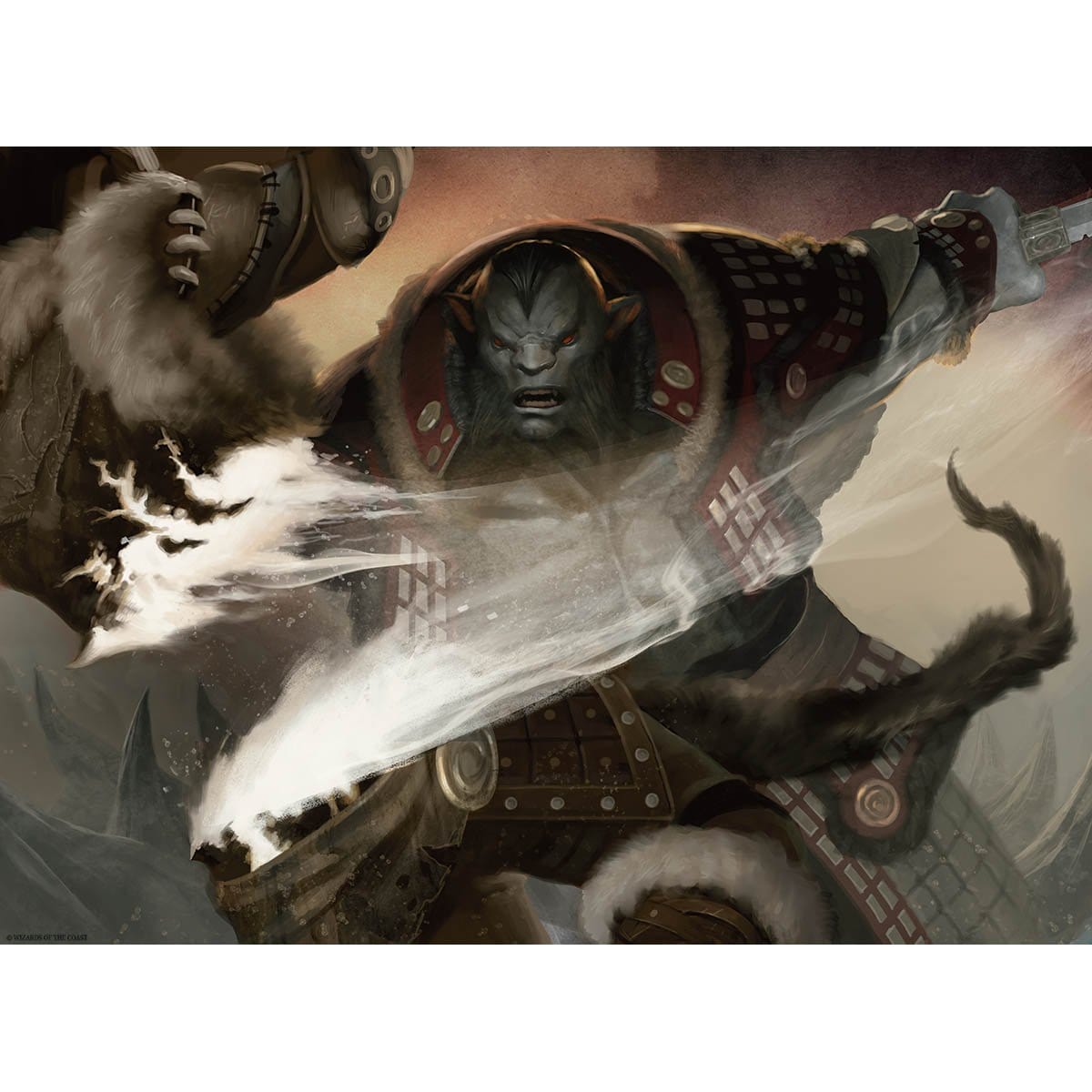 Utter End Print - Original Magic Art