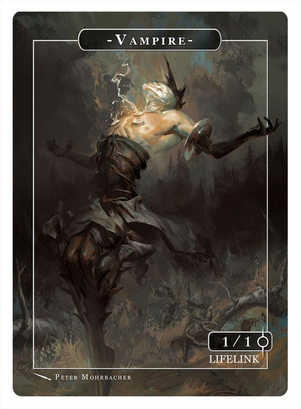 Vampire Token (1/1 - Lifelink) by Peter Mohrbacher - Original Magic Art