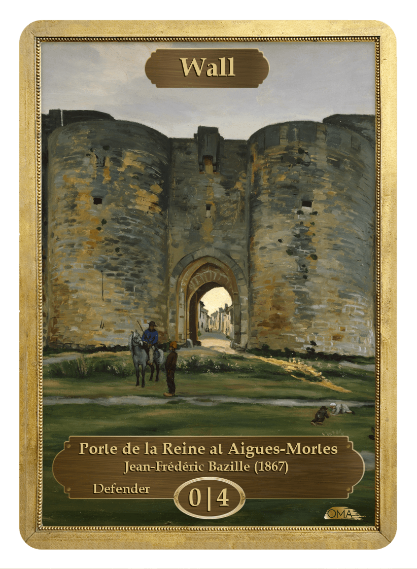 Patreon Tokens Tagged "Defender" - Original Magic Art