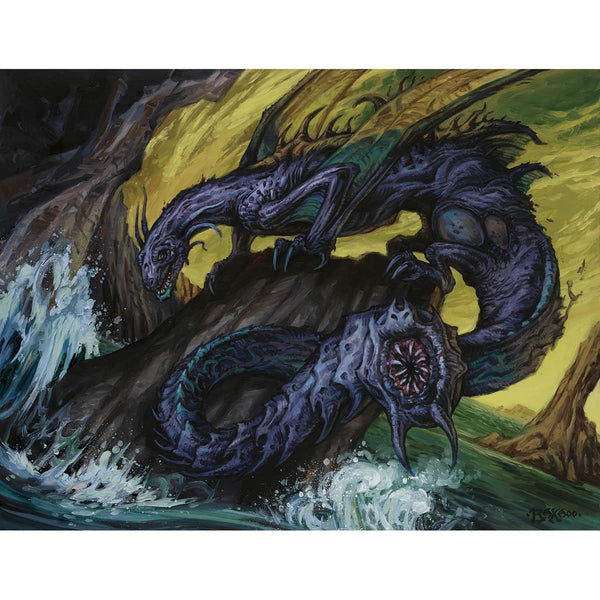 Original Magic Art Tagged "Nightmare Drake"