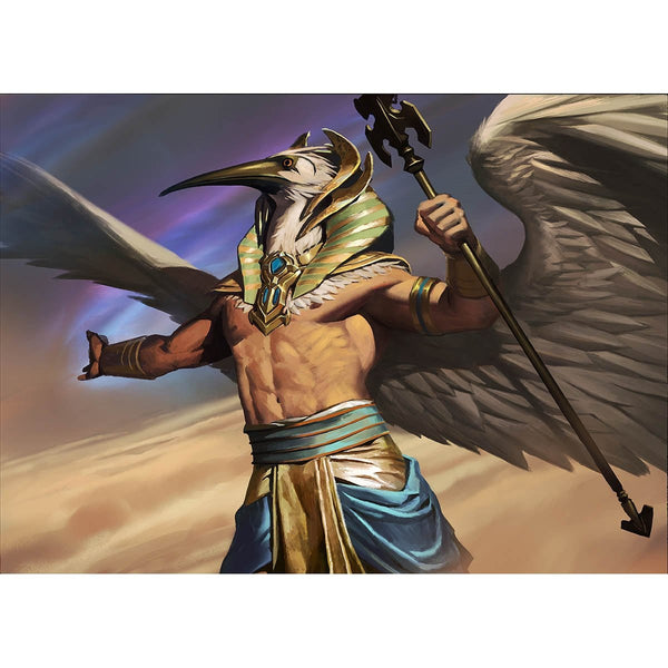 Jason Kang Tagged "Bird Wizard" - Original Magic Art