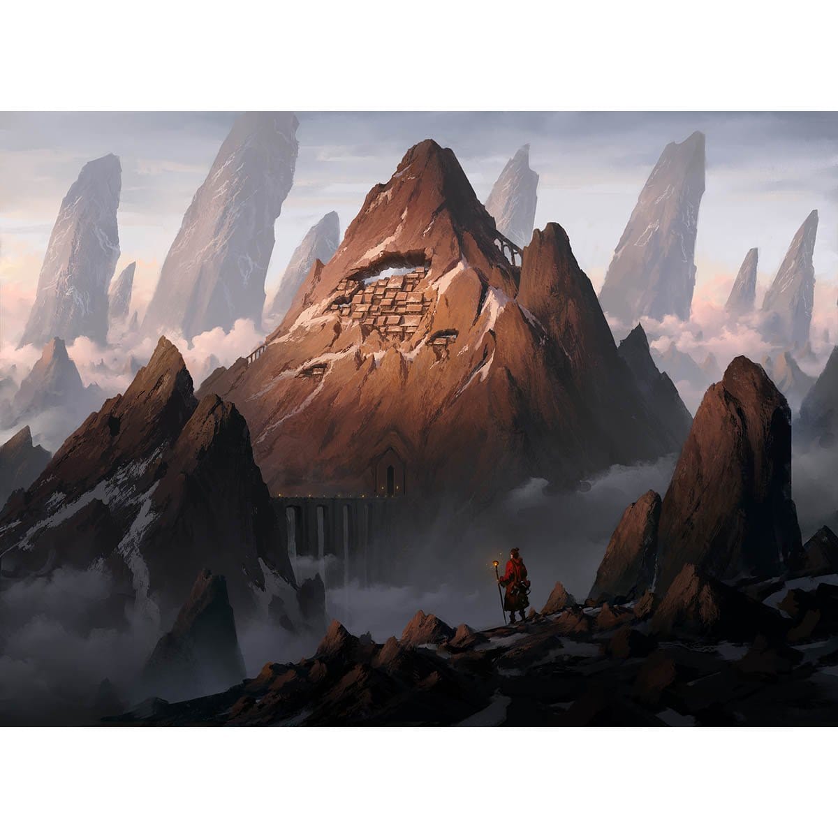 Fantasy Mountain Art