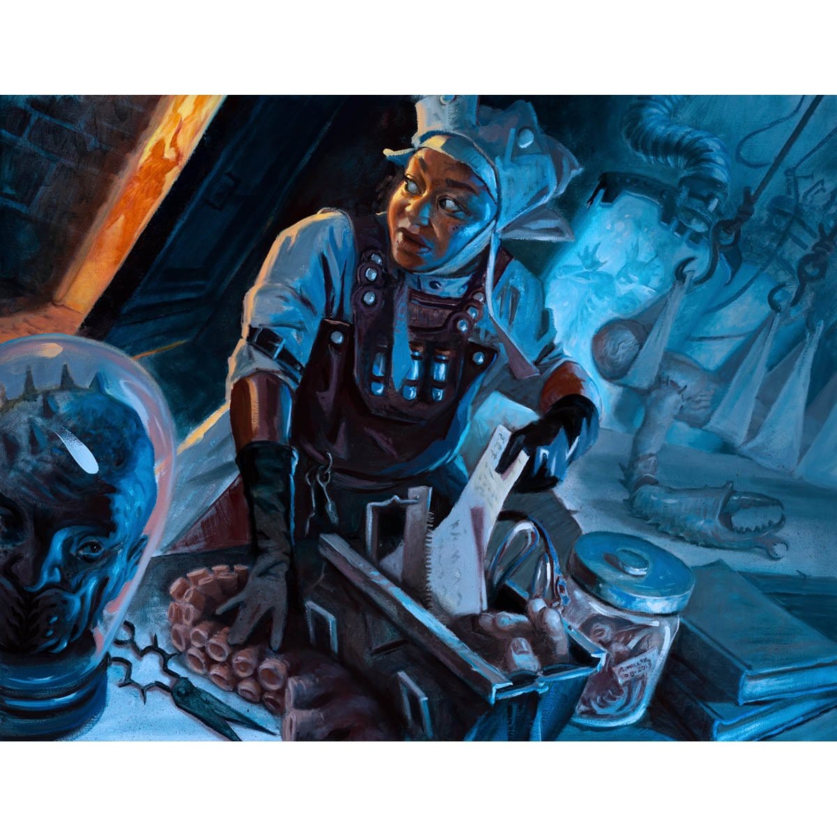 Frantic Inventory Print - Original Magic Art