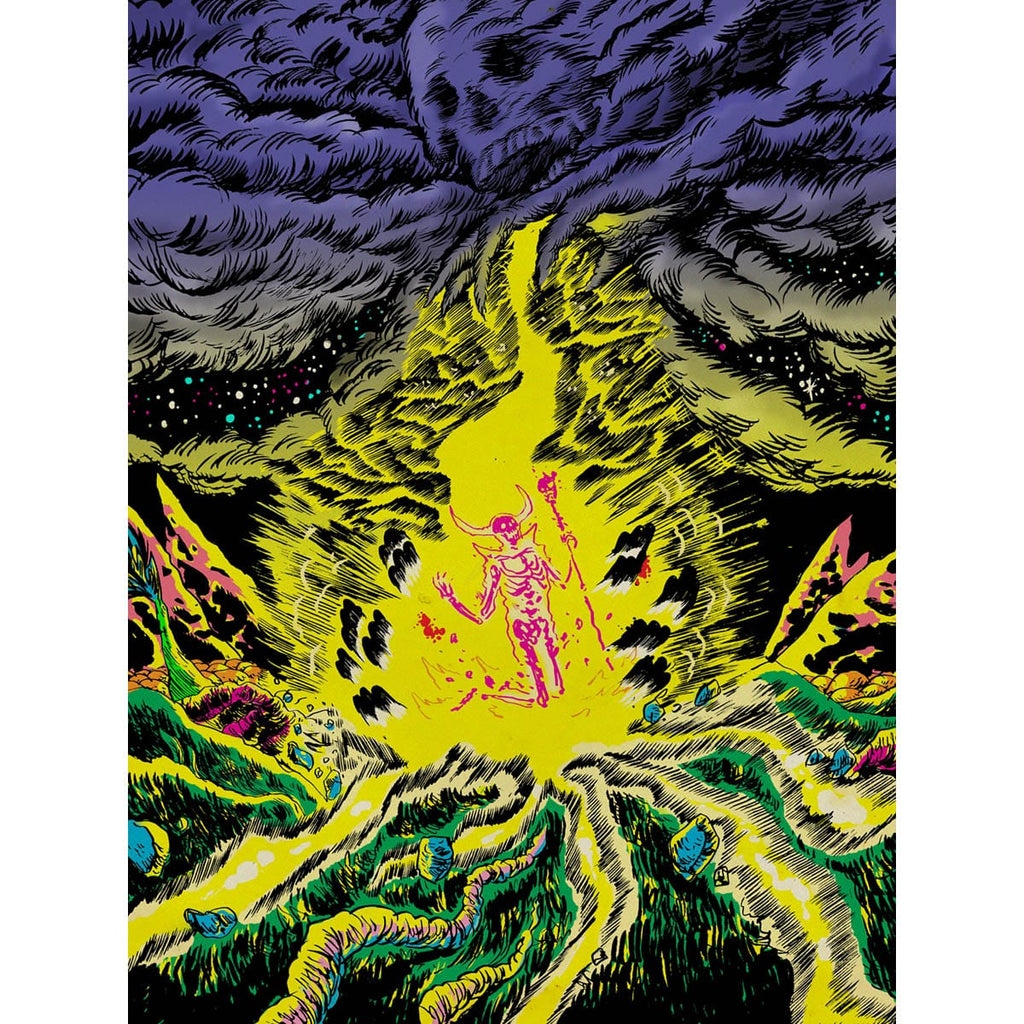 Lightning Bolt Painting