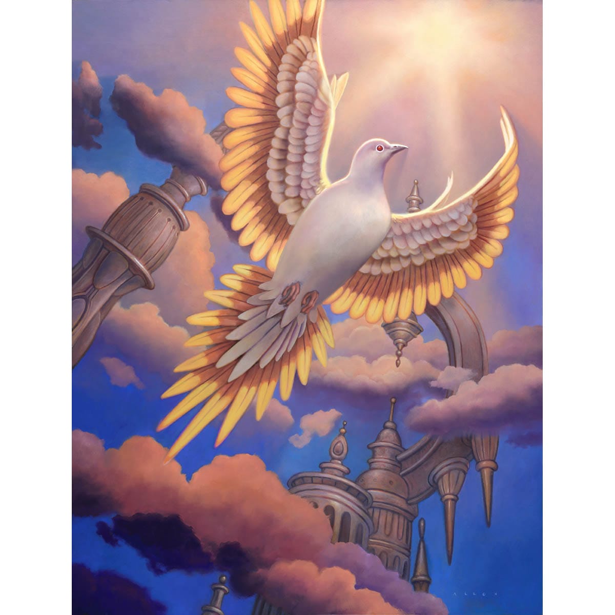 Bird Token Print - Original Magic Art